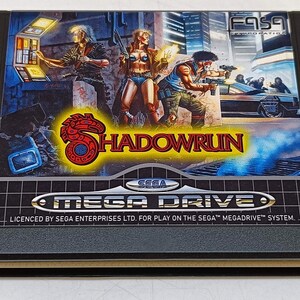 Shadowrun SEGA Mega Drive Genesis - Etsy