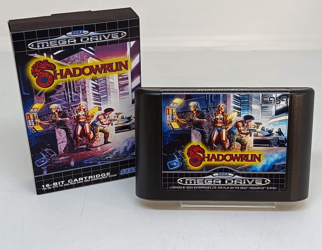 Shadowrun SEGA Mega Drive Genesis - Etsy