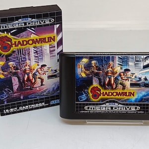 Shadowrun SEGA Mega Drive Genesis - Etsy