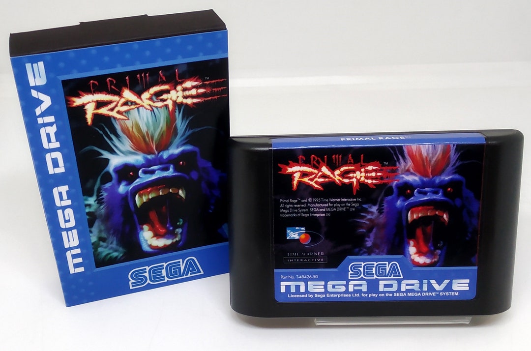 Primal Rage SEGA Mega Drive Genesis - Etsy