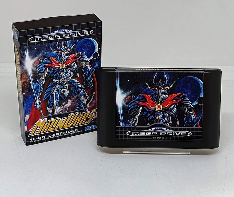 Mazin Saga Mutant Fighter SEGA Genesis Mega Drive - Etsy