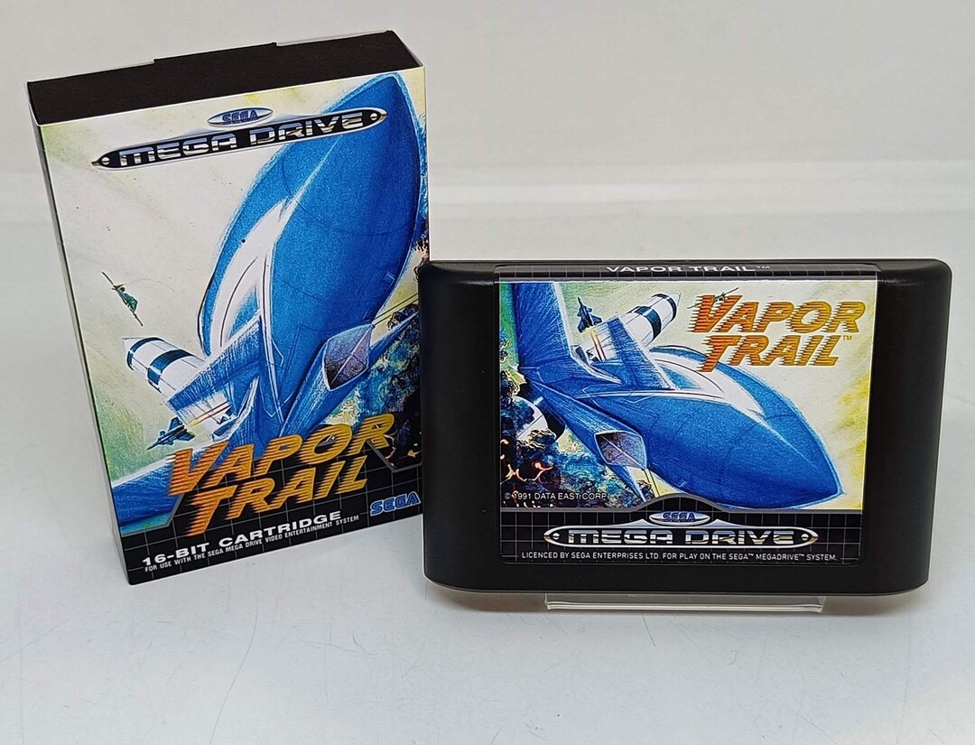 Vapor Trail SEGA Mega Drive Genesis - Etsy