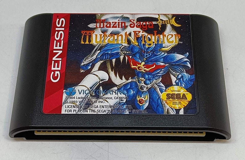 Mazin Saga Mutant Fighter SEGA Genesis Mega Drive - Etsy