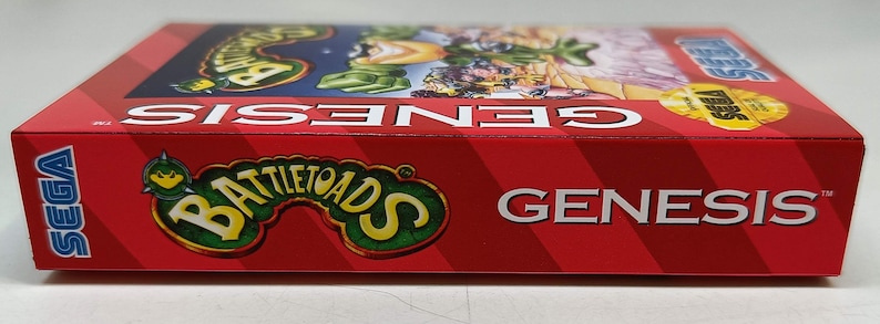 Battletoads SEGA Genesis Mega Drive - Etsy