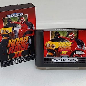 Road Rash II SEGA Genesis Mega Drive - Etsy