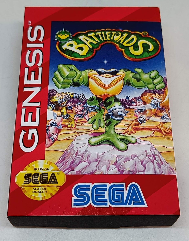 Battletoads SEGA Genesis Mega Drive - Etsy