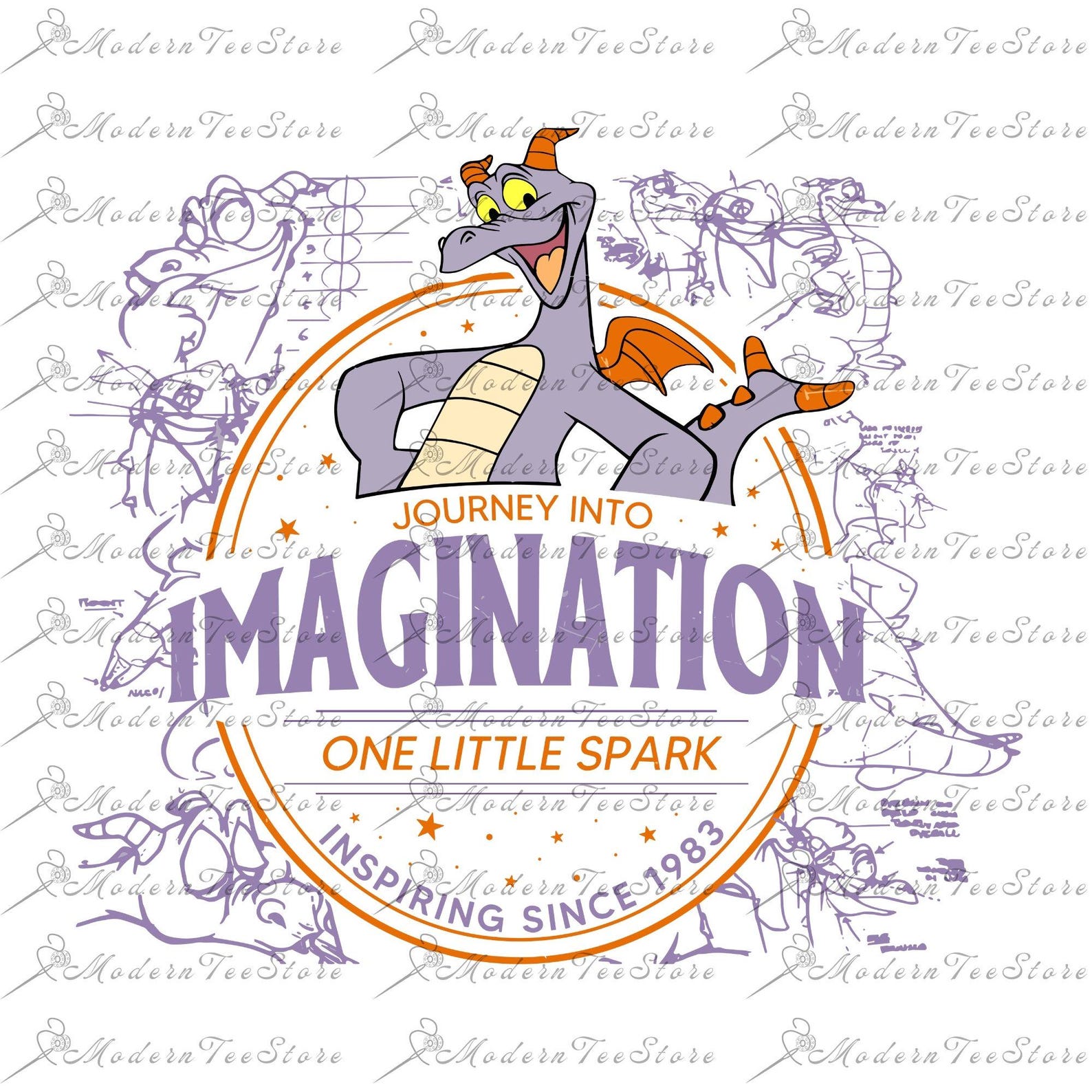 Figment Epcot Svg, Figment Epcot Png, Figment Shirt, Figment the Dragon ...