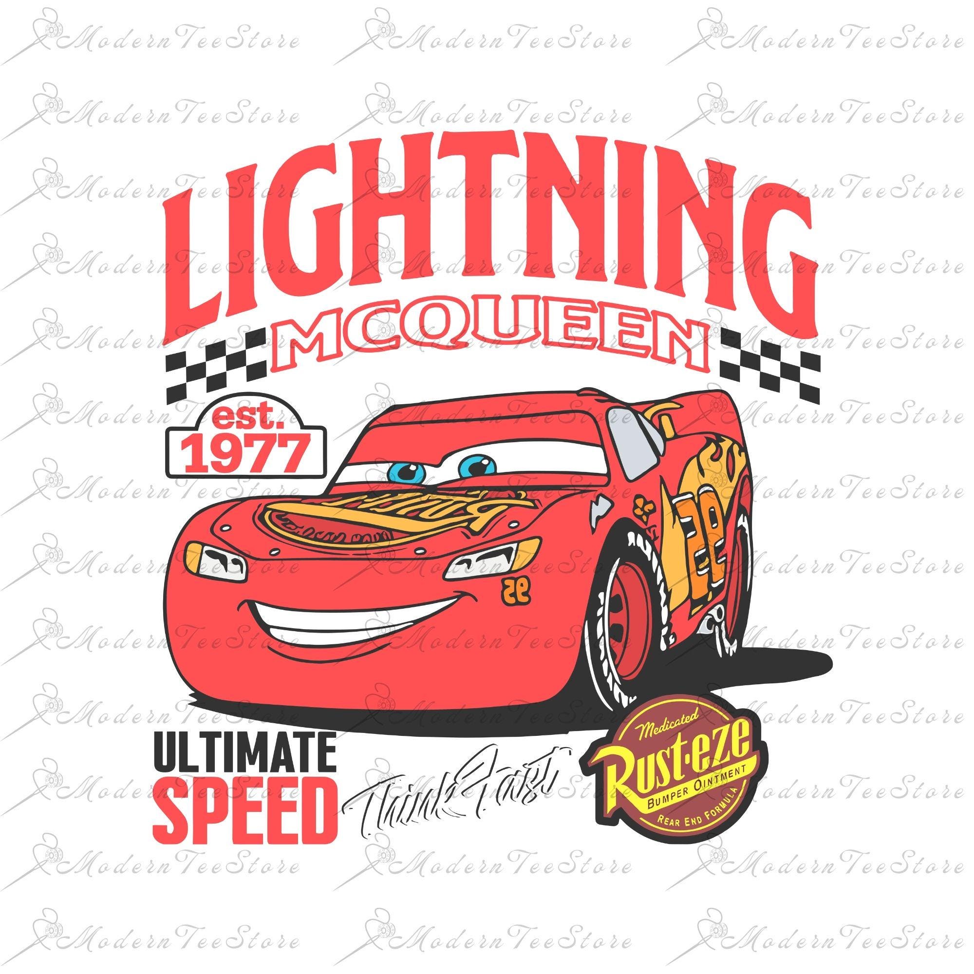 Lightning Mcqueen Png, Cars Png, Lightning Car 95 Svg, Think Fast Cars ...
