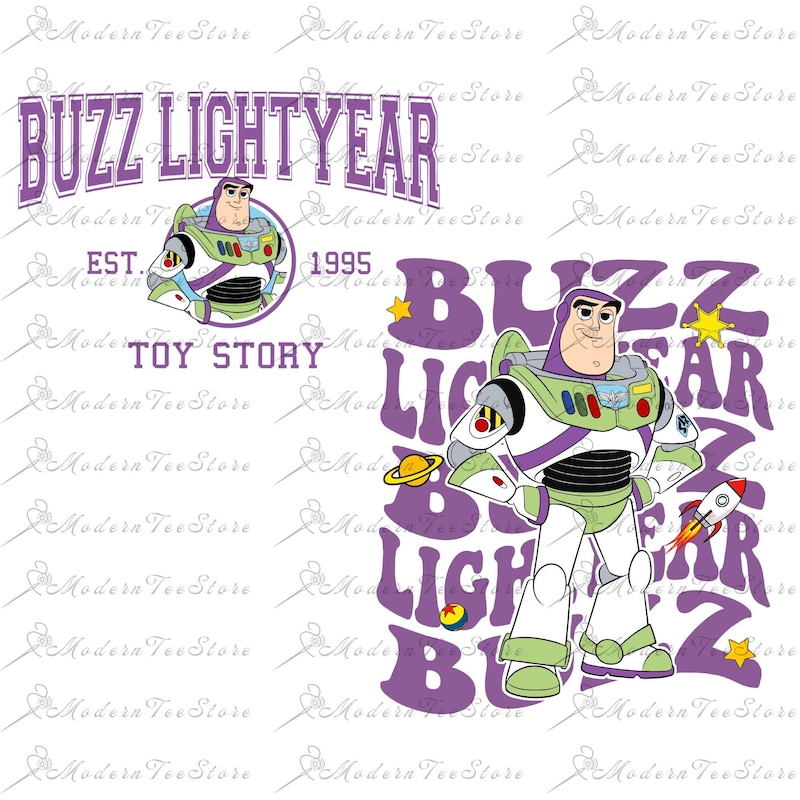 Buzz Lightyear Font - Etsy