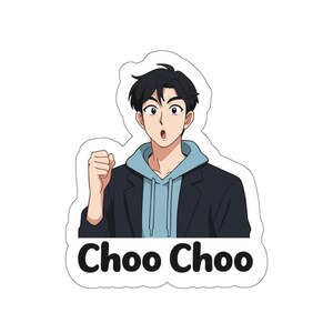 Jinu Choo Choo Kpop Demon Hunter Die-cut Sticker for Personalizing ...