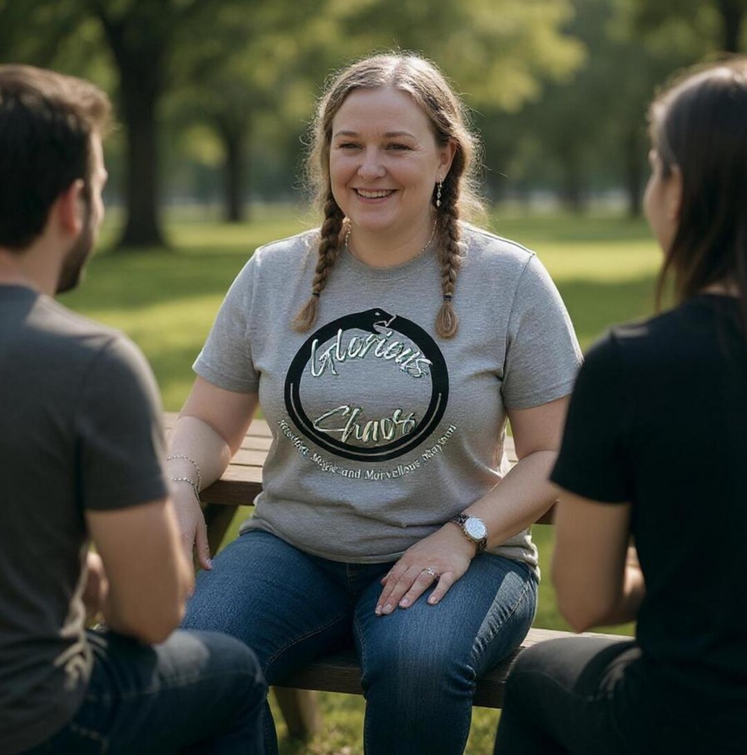 The Ouroboros Tee - Glorious Chaos Collection - the Beginning and the ...