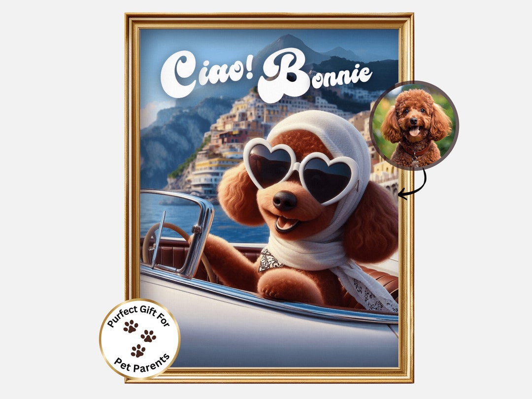 Custom Cartoon Pet Portrait | Personalized Pet Portraits | Pet Art ...