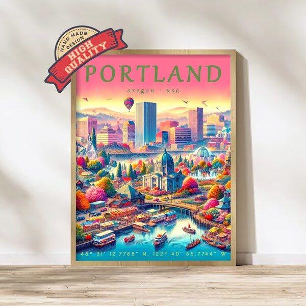 Portland Art - Etsy