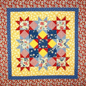 Magic Stars Quilt Pattern - SO Fast and Easy PDF - Etsy