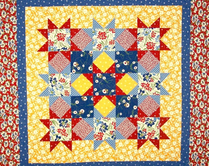 Magic Stars Quilt Pattern - SO Fast and Easy PDF - Etsy