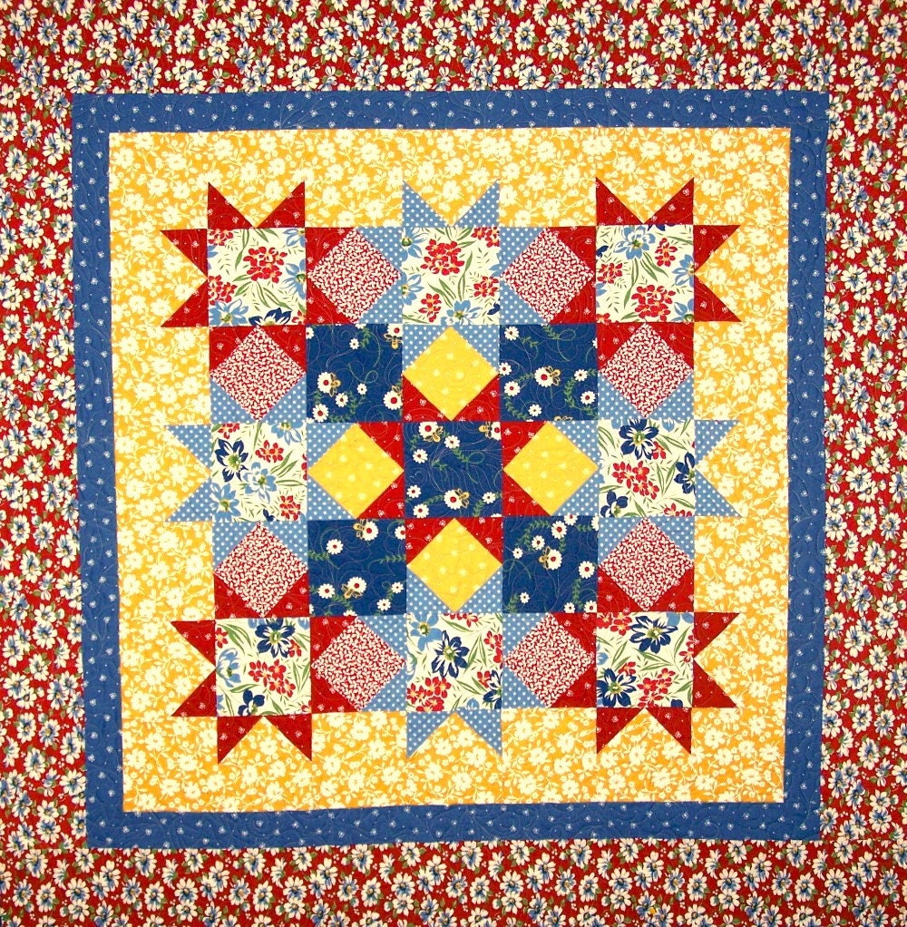 Magic Stars Quilt Pattern - SO Fast and Easy PDF - Etsy