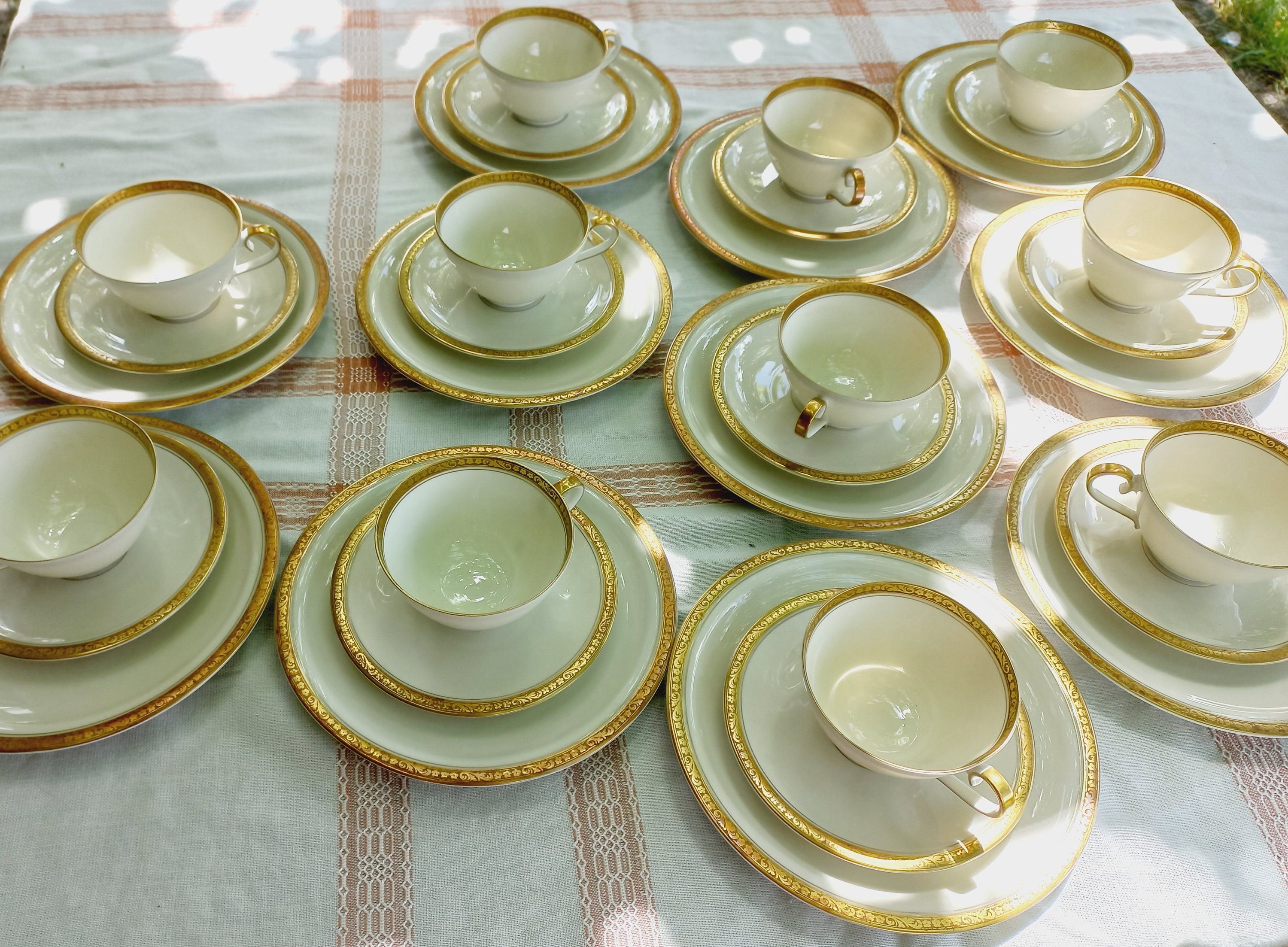 K&A Krautheim Selb Bavaria Tea and Dessert Set for 11 People - Etsy
