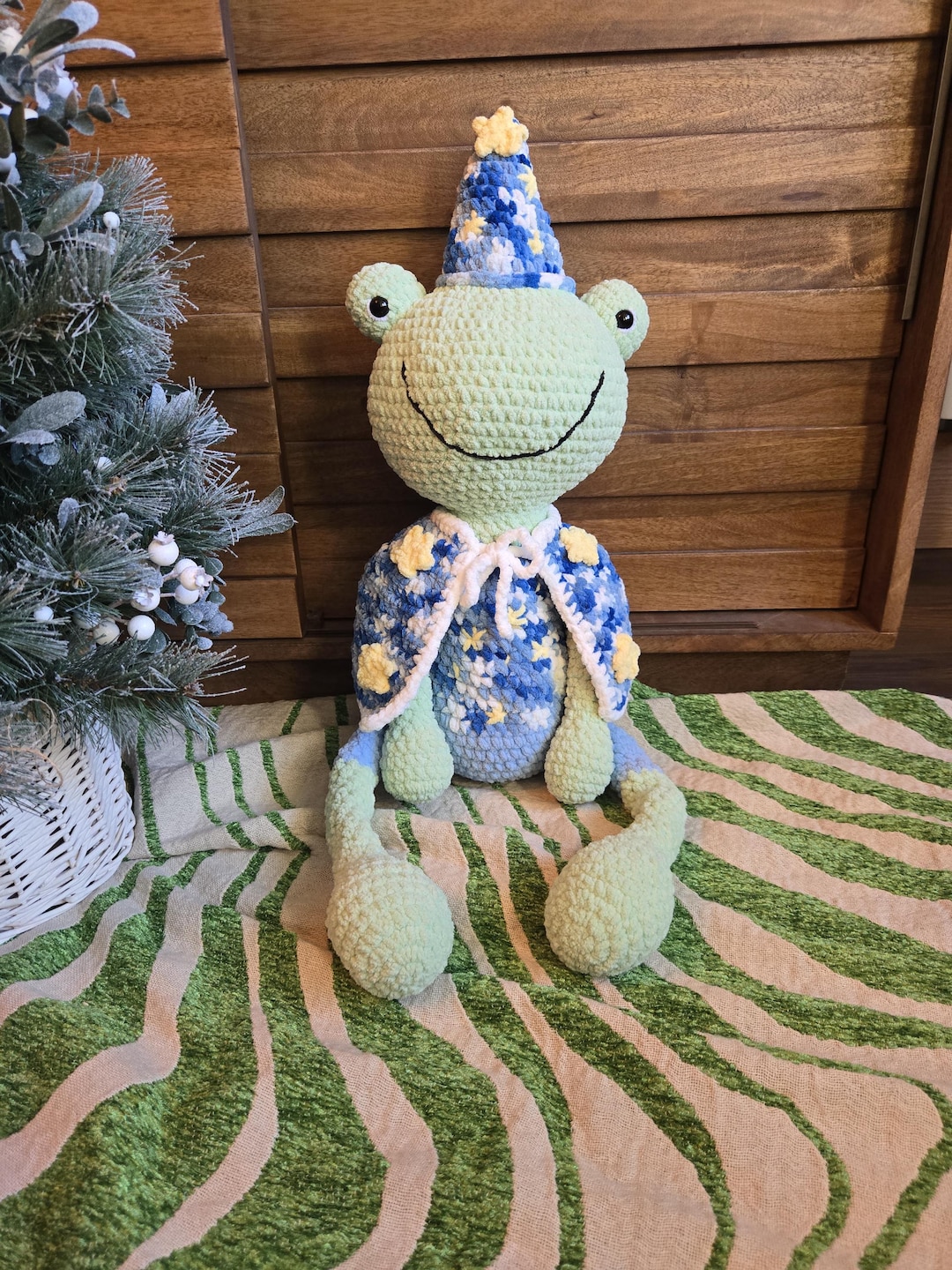 Giant Boris the Frog Wizard - Etsy UK