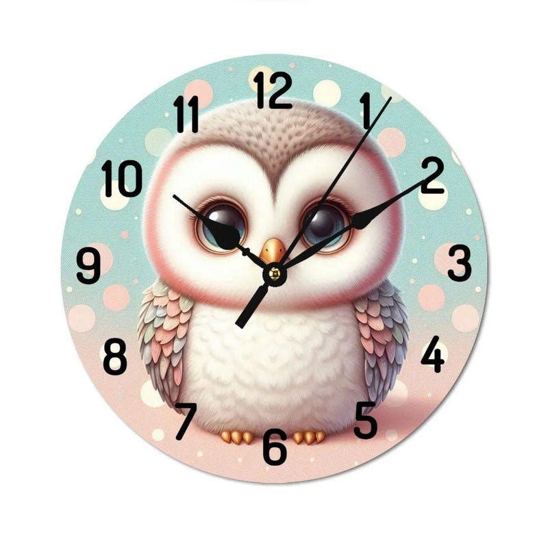 Children Wall Clock - Etsy
