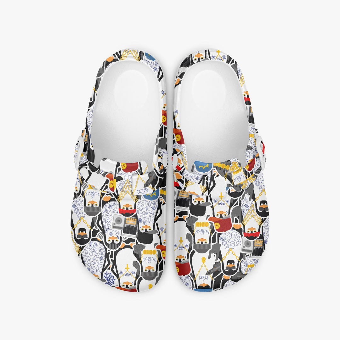 Kids' Clogs With Penguin Motif – Funny Men's Clogs Unisex | Cartoon ...