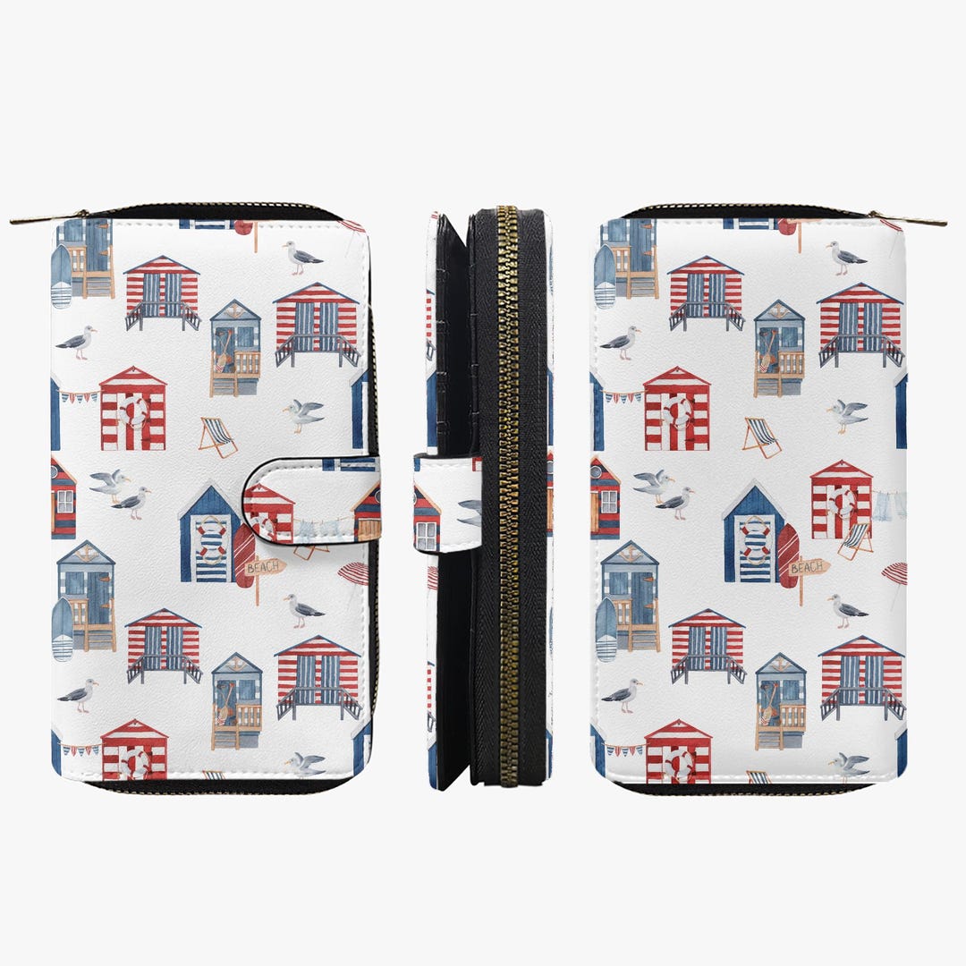 Maritime Ladies' and Girls' Wallet | Seagull-designed Wallet With Many ...