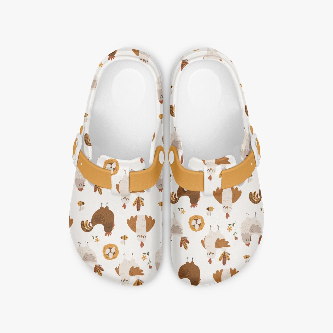 Funny Chicken Clogs – Comfortable Garden Clogs and Work Clogs for Women ...