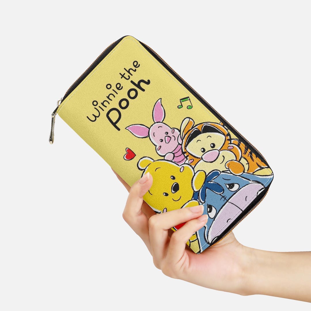 Yellow Ladies Winnie the Pooh Wallet, Winnie the Pooh Wallet, Kids ...
