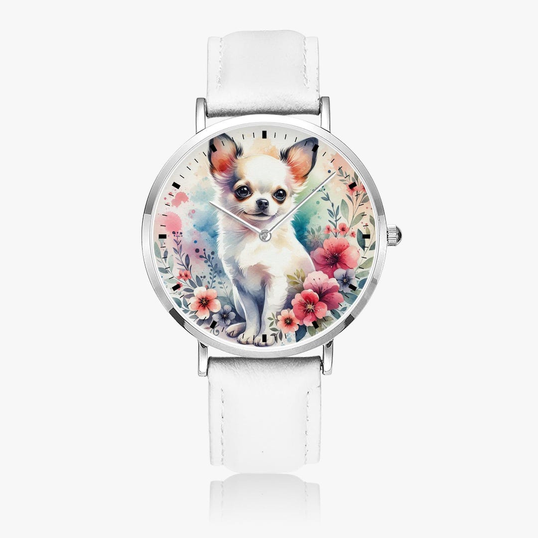 Cute Chihuahua Teenager Watch | Girls' Watch With Dog Design | Women's ...