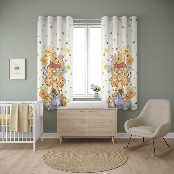 Cartoon Curtains - Etsy UK