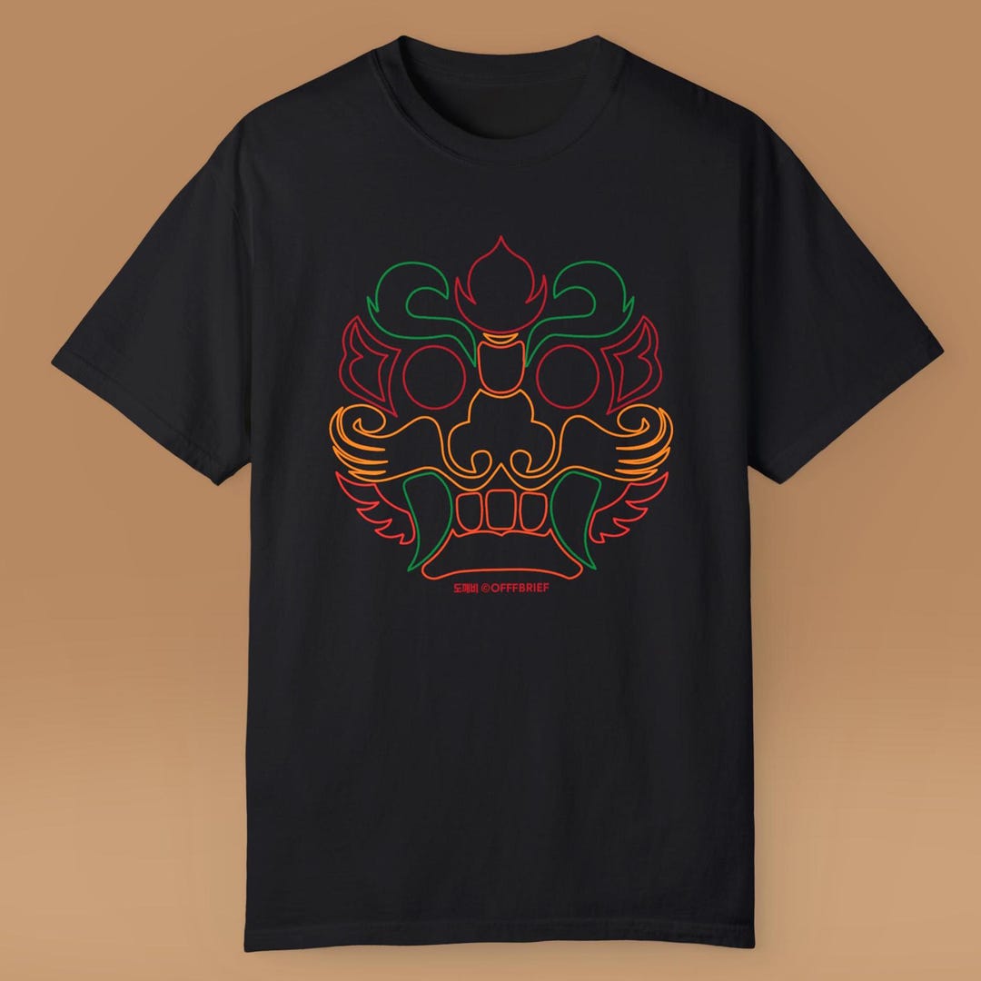 Traditional Korean Goblin Graphic Tshirt / Kpop Demon 도깨비 - Etsy