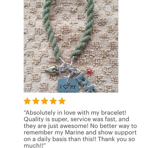 MARINE Keychain Eagle Globe Anchor USMC Mom Dad Key Chain Wife - Etsy