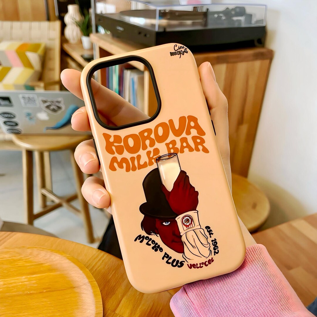 A Clockwork Orange Phone Case Alex Delarge Original Unique Art, Korova ...