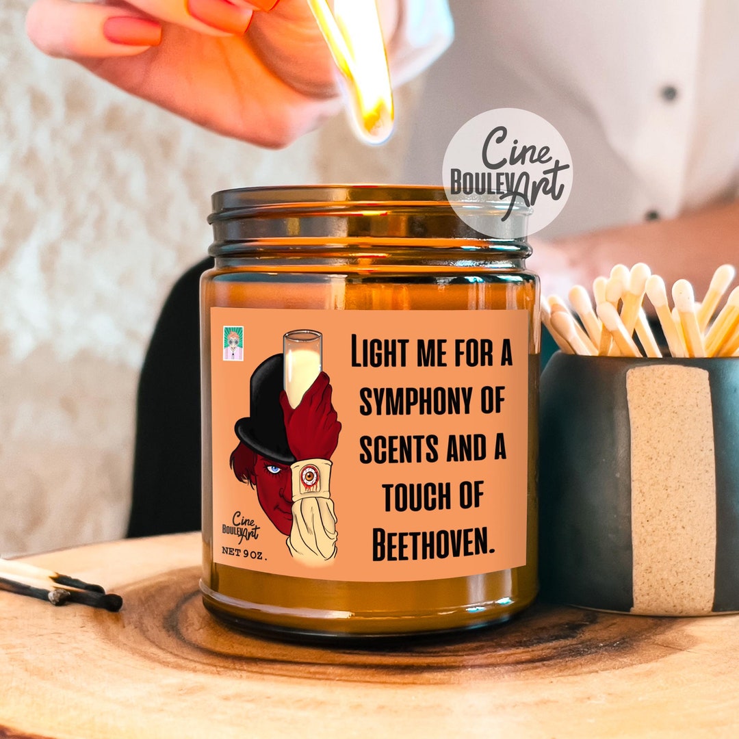 Clockwork Orange Candle, Korova Milk Bar Gift, Moloko Plus T Candle ...