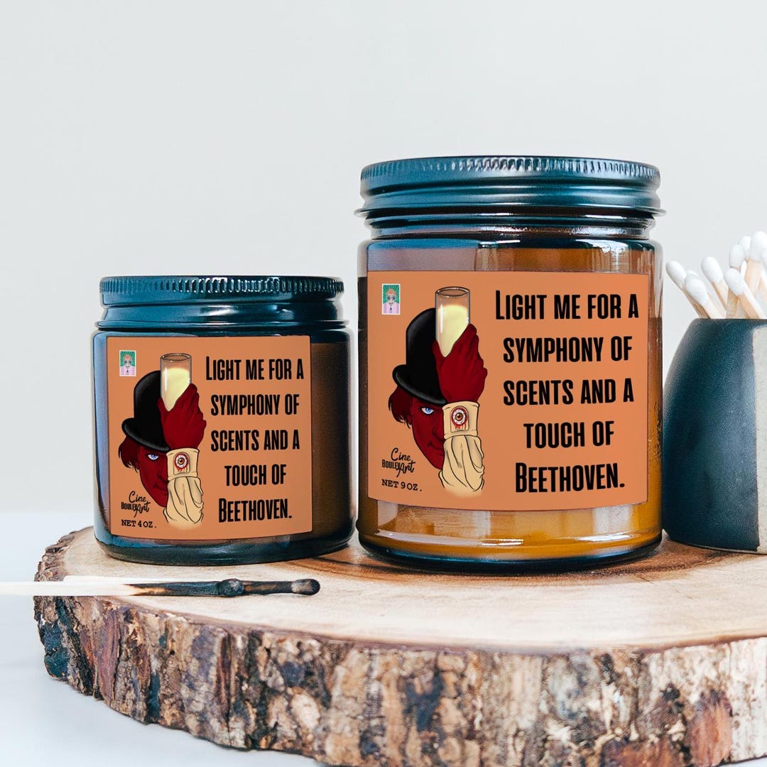 Alex Clockwork Orange Candle, Korova Milk Bar Moloko Plus Candle ...