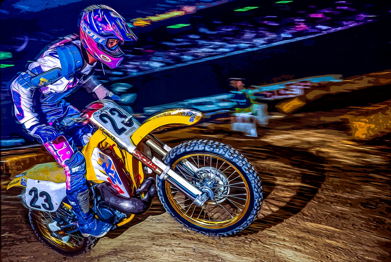 Denny Stephenson, Motocross Legends, Supercross Legends, Collectable ...