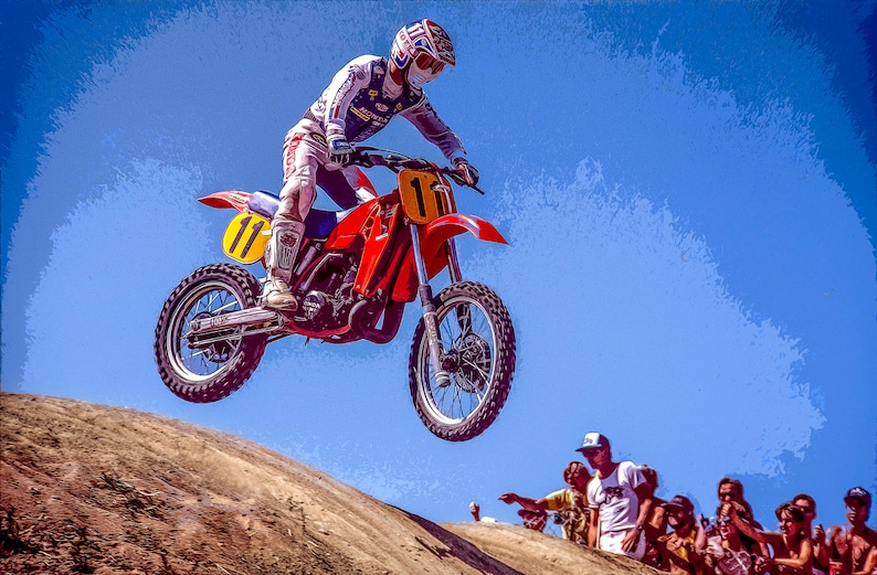 David Bailey, Motocross Legends, USGP, Collectable Moto History, Mx ...