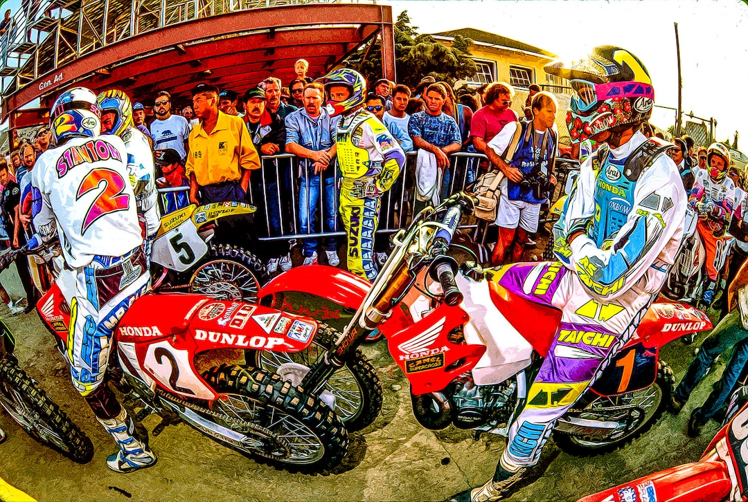 In Staging, Motocross Legends, Supercross Legends, Collectable Moto ...