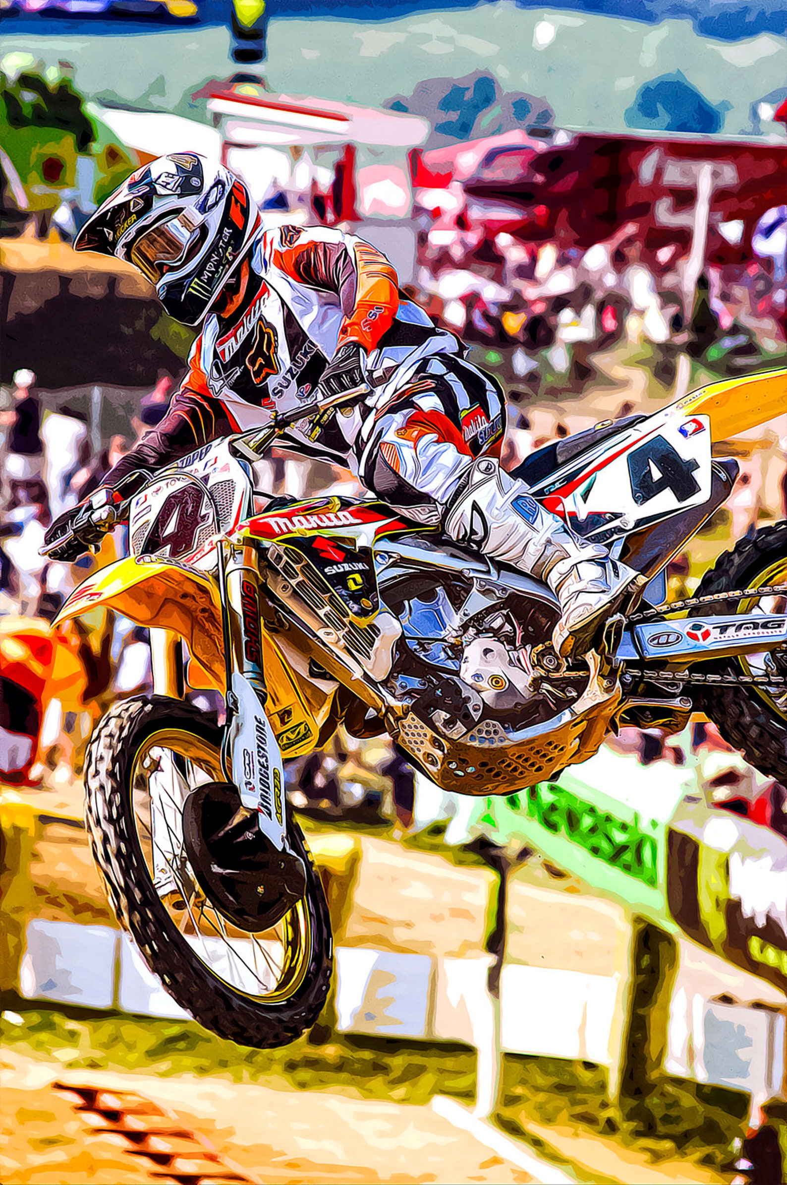 Ricky Carmichael, Motocross Legends, Supercross Legends, Collectable ...