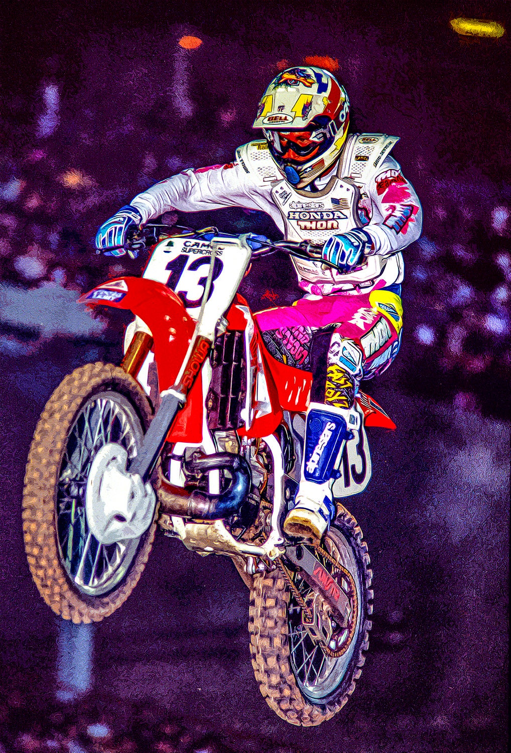 Ricky Johnson, Motocross Legends, Supercross Legends, Collectable Moto ...