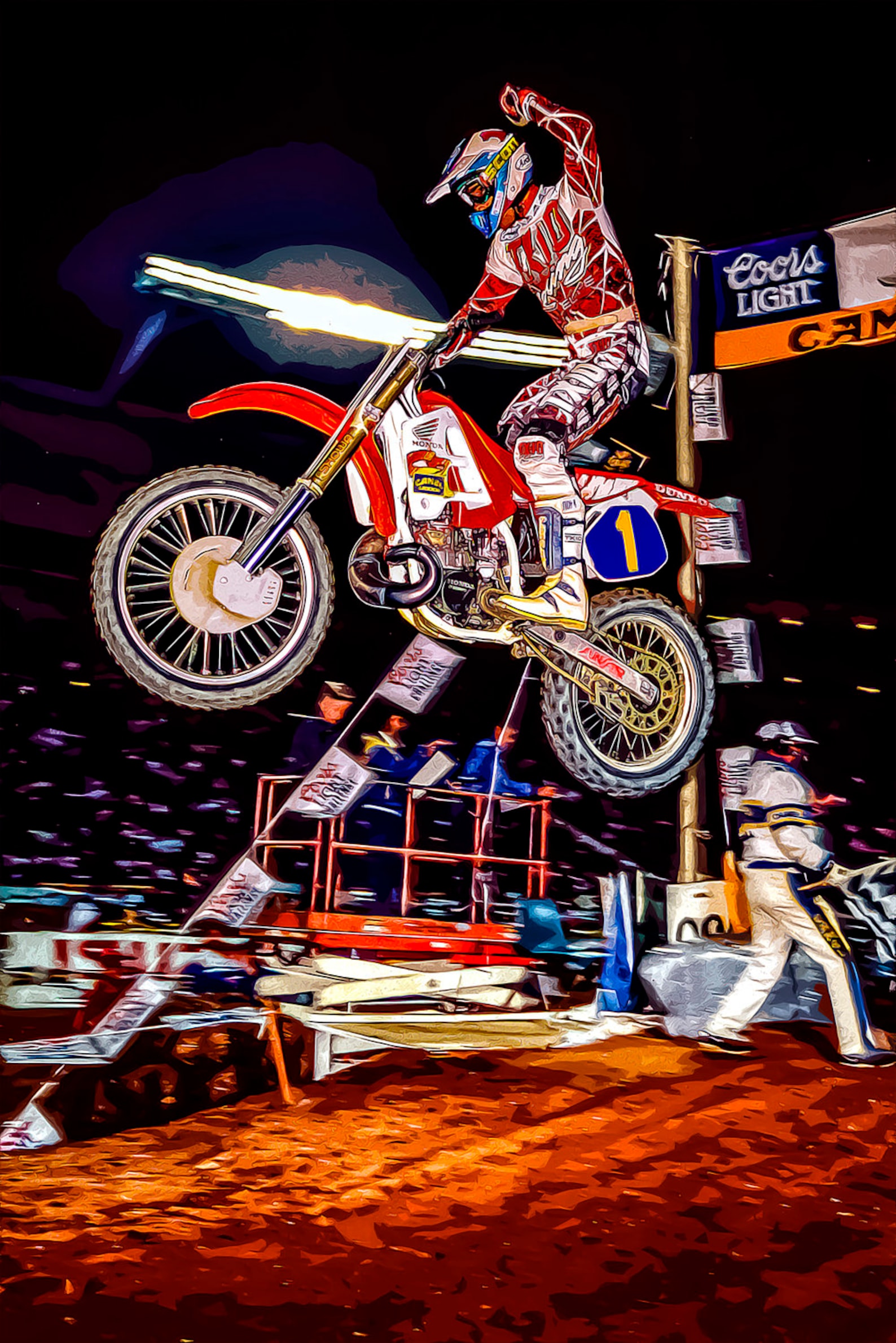 Jeff Stanton, Motocross Legends, Supercross Legends, Collectable Moto ...
