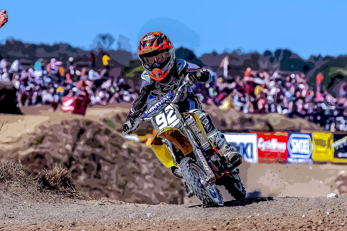 Adam Cianciarulo on a Cobra, Motocross Legends, Supercross Legends ...
