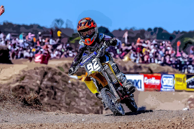 Adam Cianciarulo on a Cobra, Motocross Legends, Supercross Legends ...