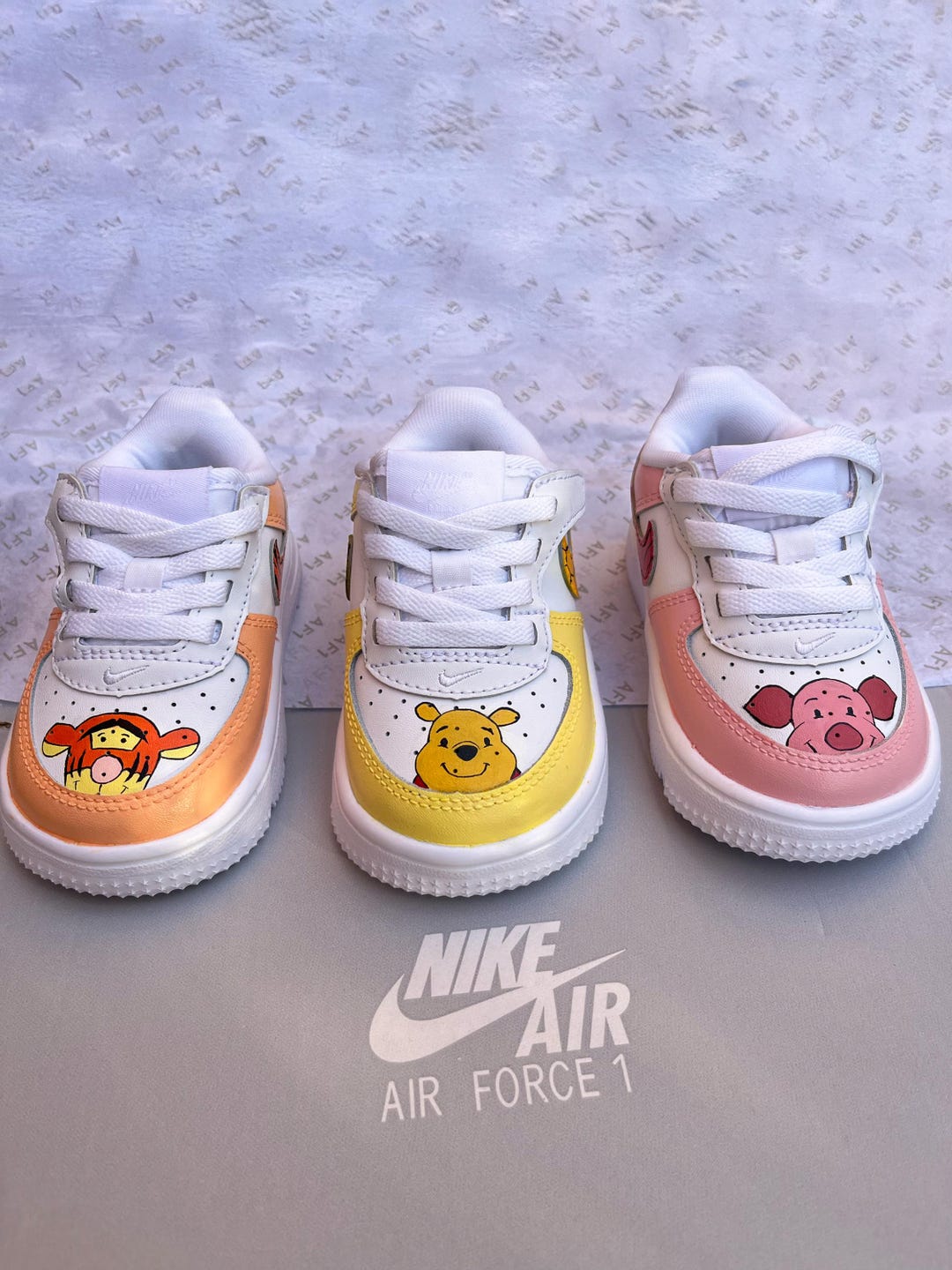 Tiger Pig and Pooh Kids Custom Air Force - Etsy