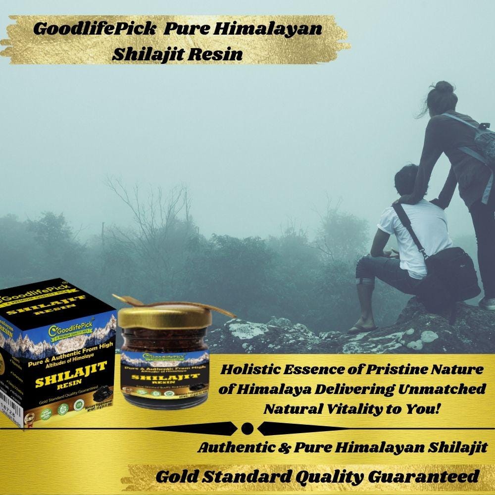 Pure Himalayan Shilajit 77% Fulvic Acid Premium Shilajit Resin From ...