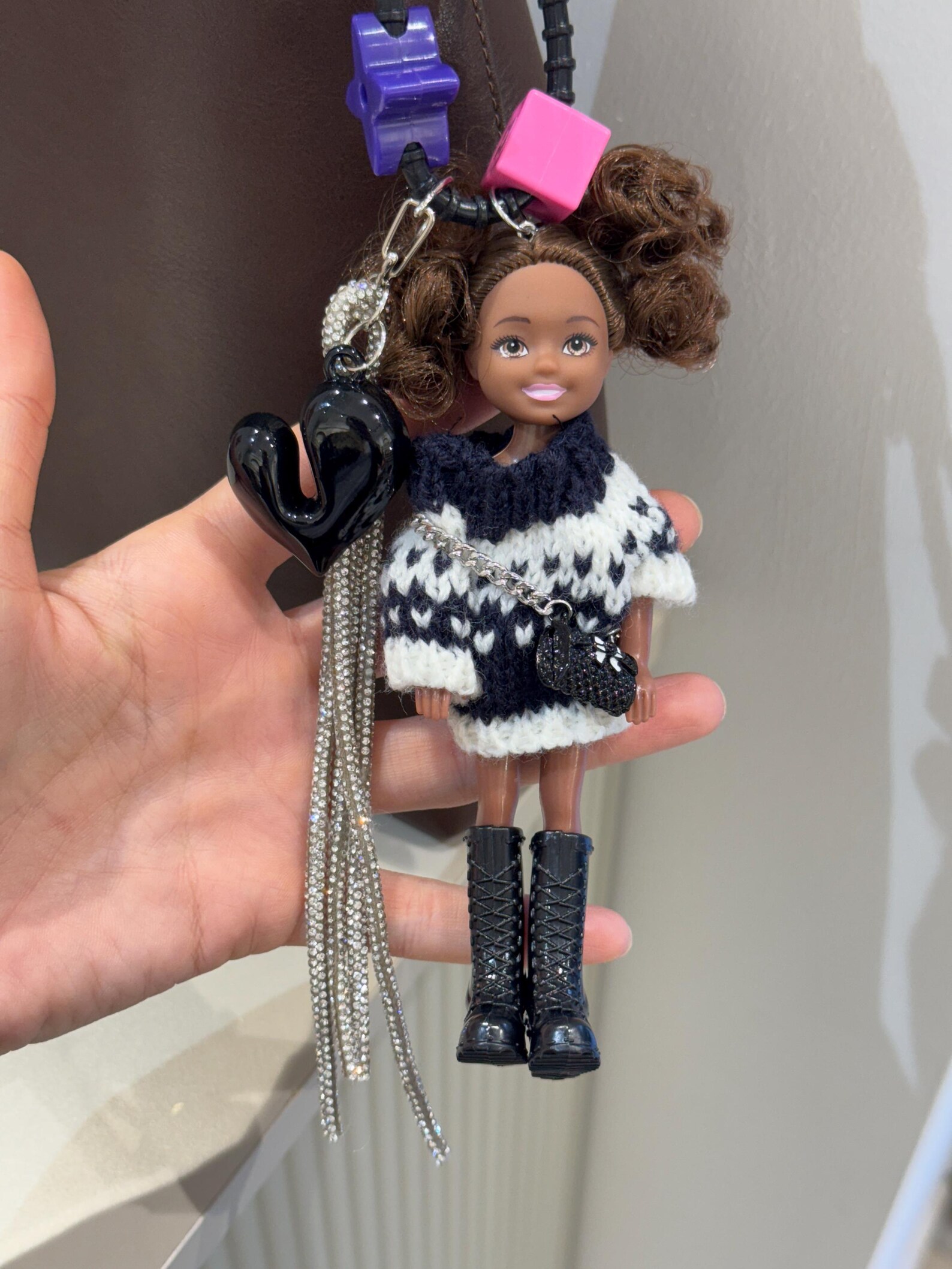 Adorable Doll Bag Charms, Rope Doll Keychain, Y2k Purse Charm, Stylish ...
