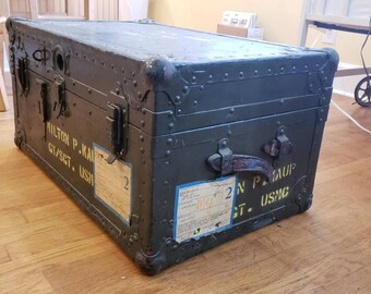 Military trunk | Etsy