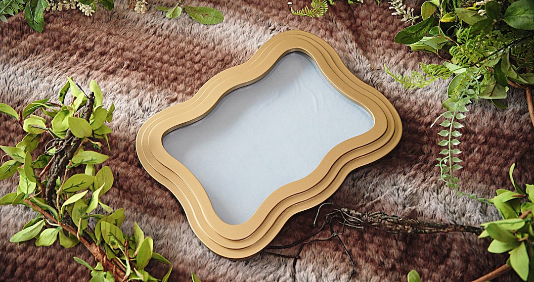 The Gilded Shadow Box Sky Blue- Pinstory Pinboard - Etsy