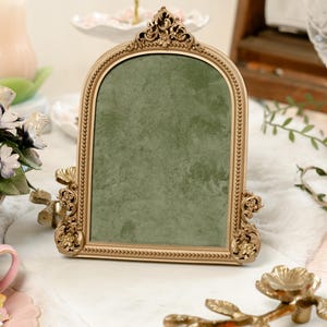 The Gilded Arch Pinboard Velvet Sage - Etsy