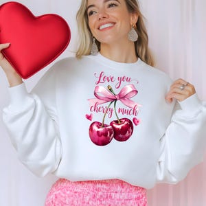 Valentines Day, Love You Cherry Much PNG Design, Valentine’s Day ...
