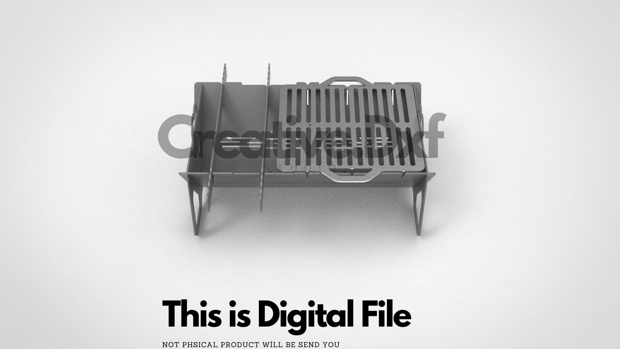 Portable Fire Pit DXF File, Backyard Fireplace Design (digital File) - Etsy